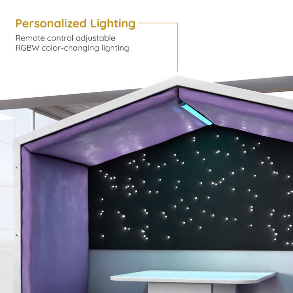 Nook Pod Nook Support Sensory Pod, Mobile Quiet Sanctuary with Table ...