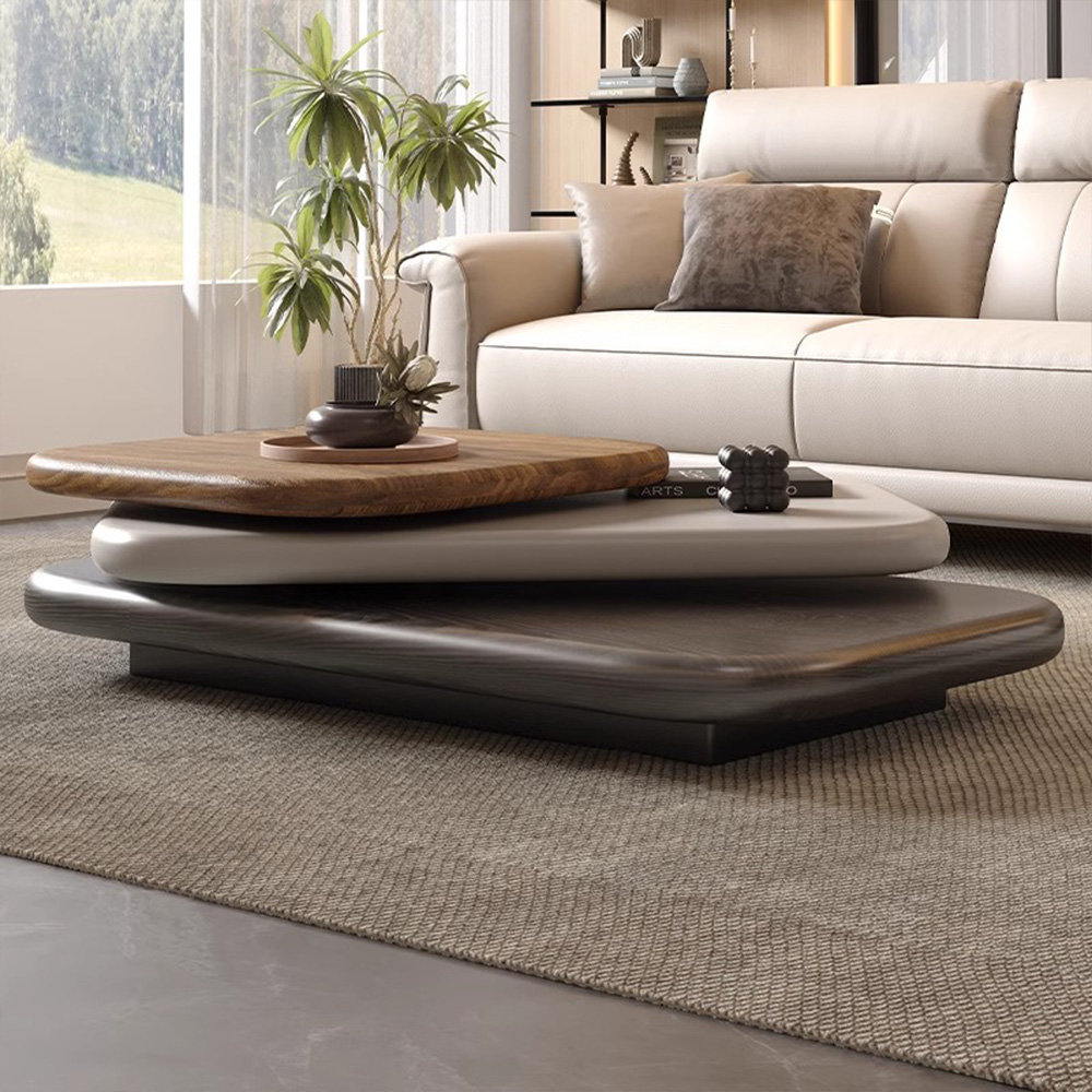 Orren Ellis Italian style minimalist rotating coffee table | Wayfair