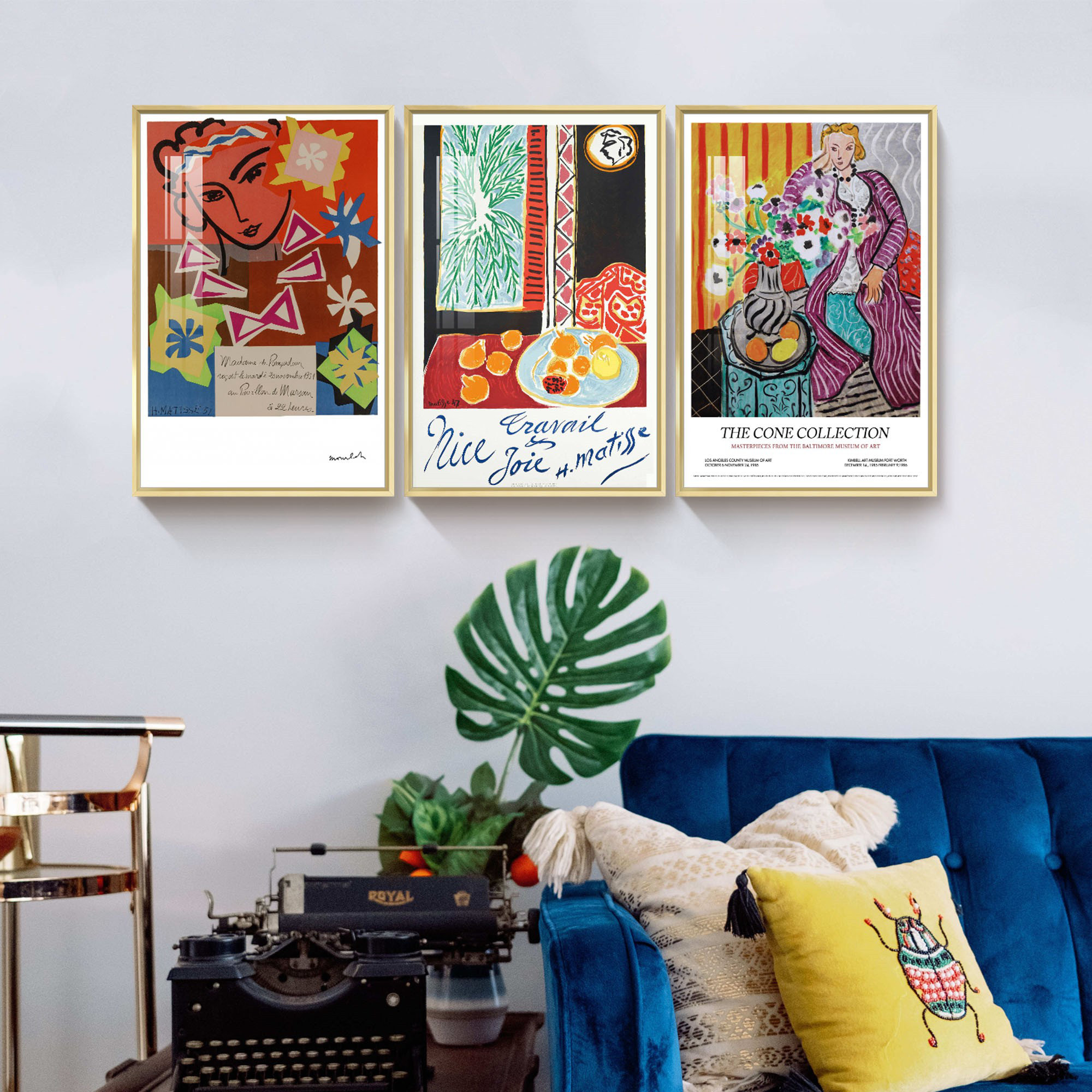 Vault W Artwork Matisse Artwork by Henri Matisse - 3 Piece Single ...