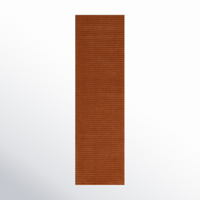 Guiness Wool Rust Rug & Reviews | Joss & Main