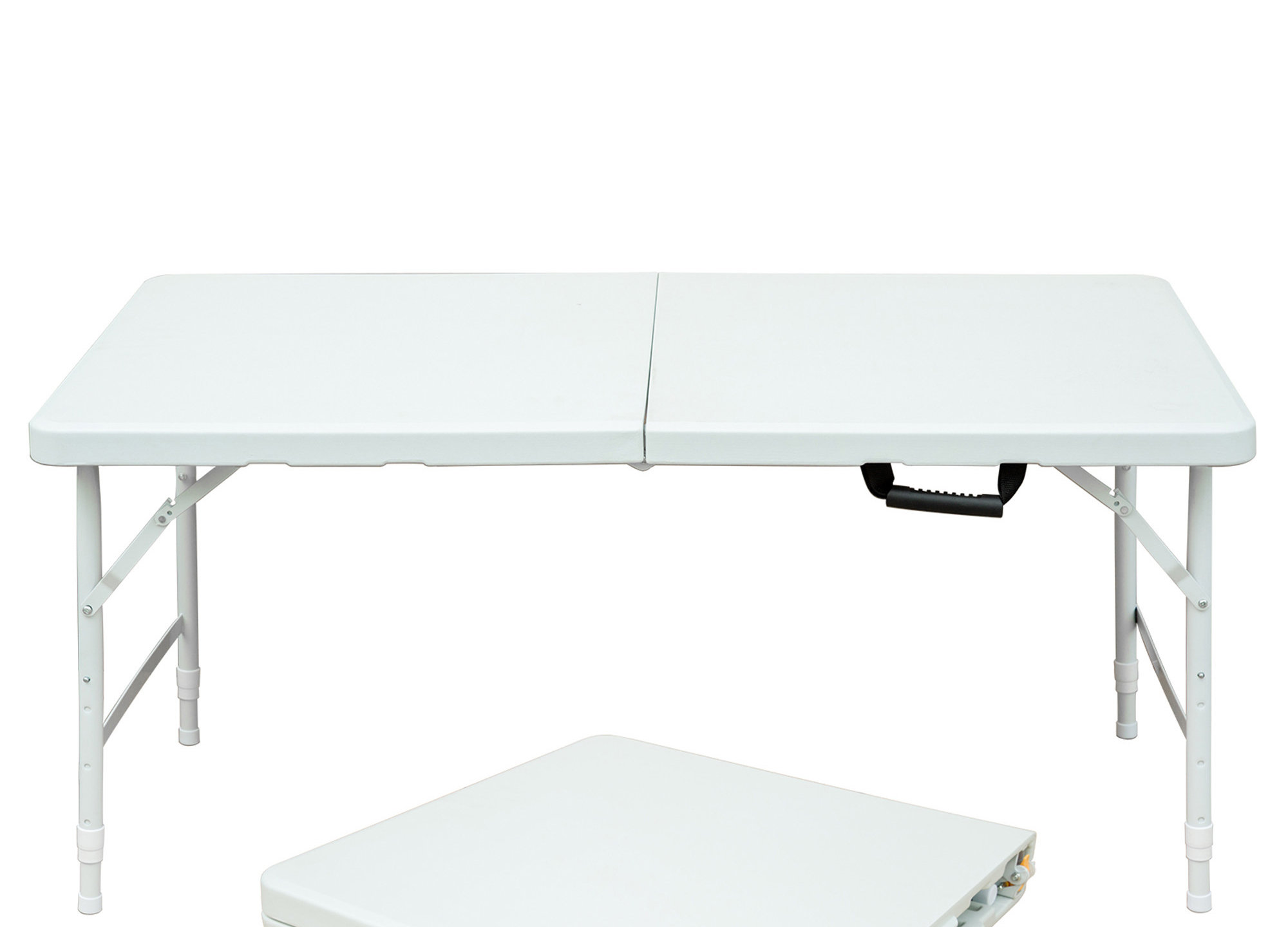 Ebern Designs 4Ft Portable Folding Table Indoor And Outdoor Maximum ...