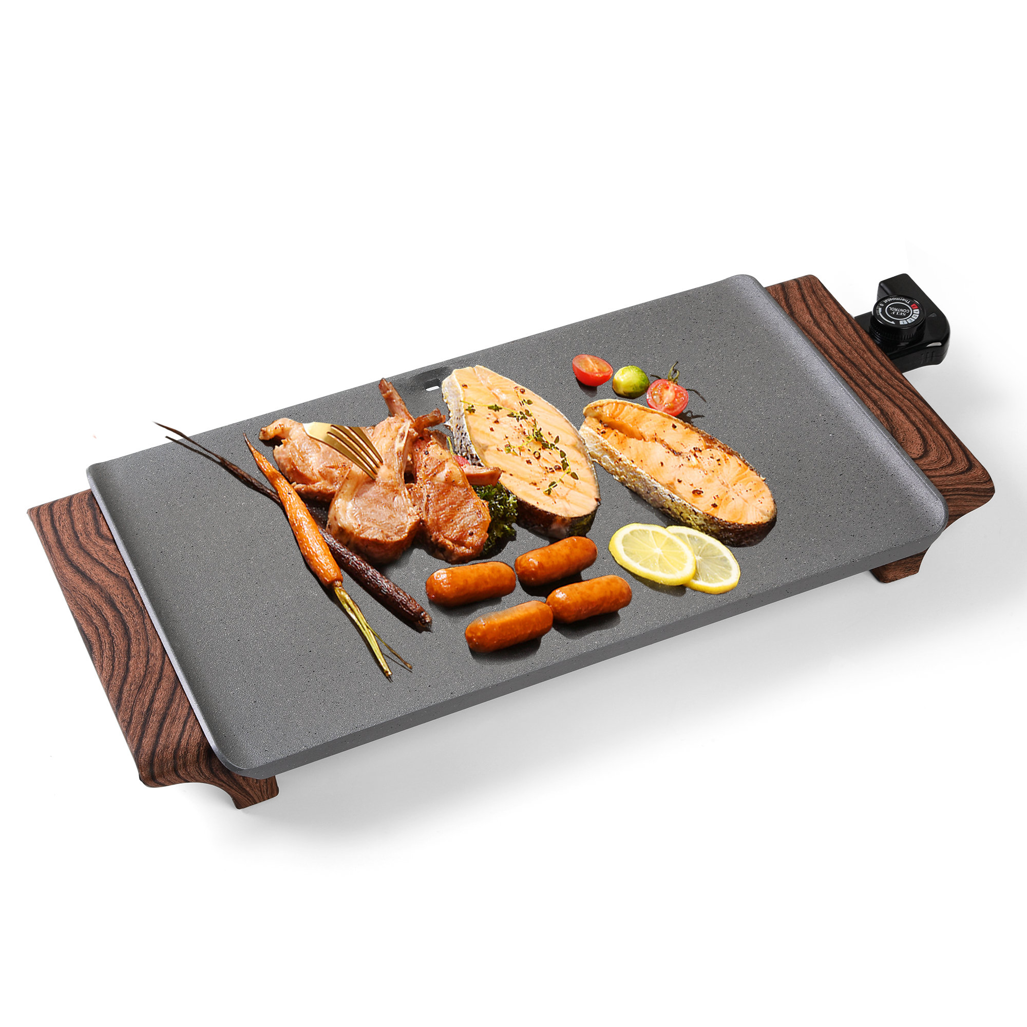 Caannasweis 10.8'' W x 22'' D Portable Indoor/Outdoor Use Single Burner ...