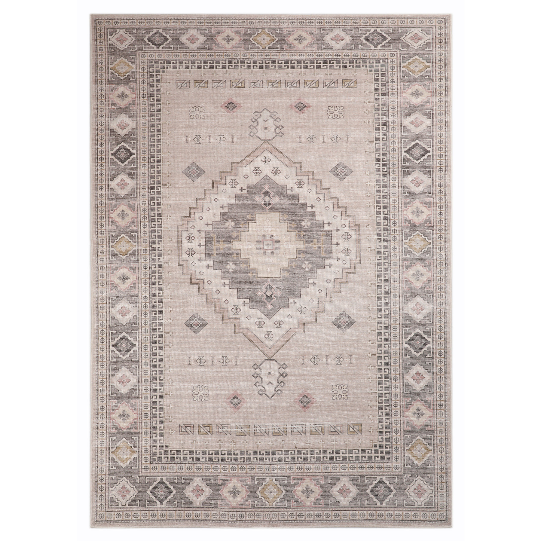Fu Owner Cotton Blend Washable Area Rug | Wayfair