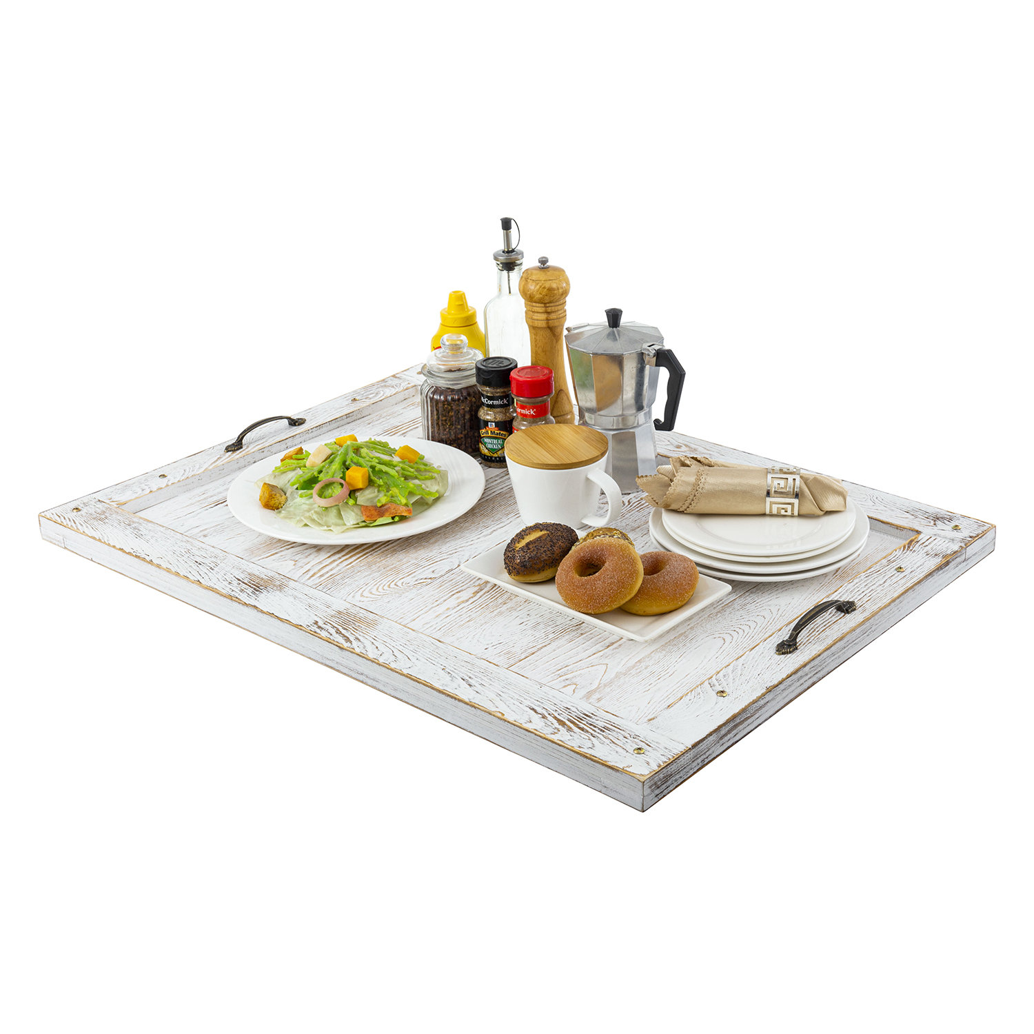 MyGift Solid Wood Stove Cover Tray Cutting Board - Wayfair Canada