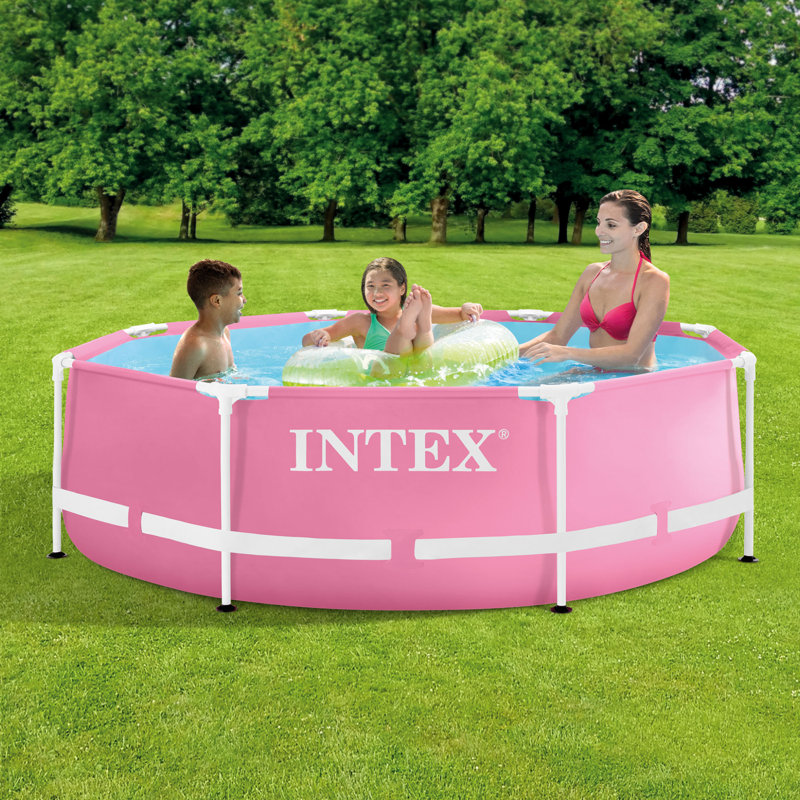Intex 2.5ft x 8ft Plastic Frame Set Pool & Reviews | Wayfair