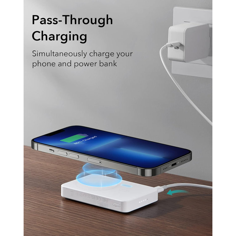 ESR Wireless Power Bank 10000mAh | Wayfair