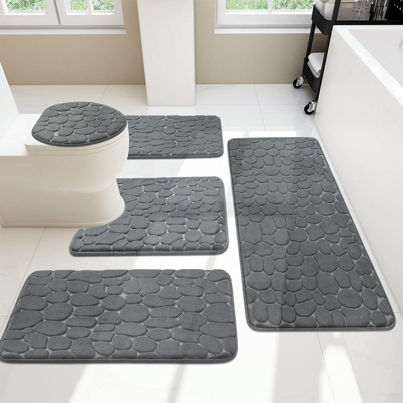 Wonpex Memory Foam Bath Mat | Wayfair