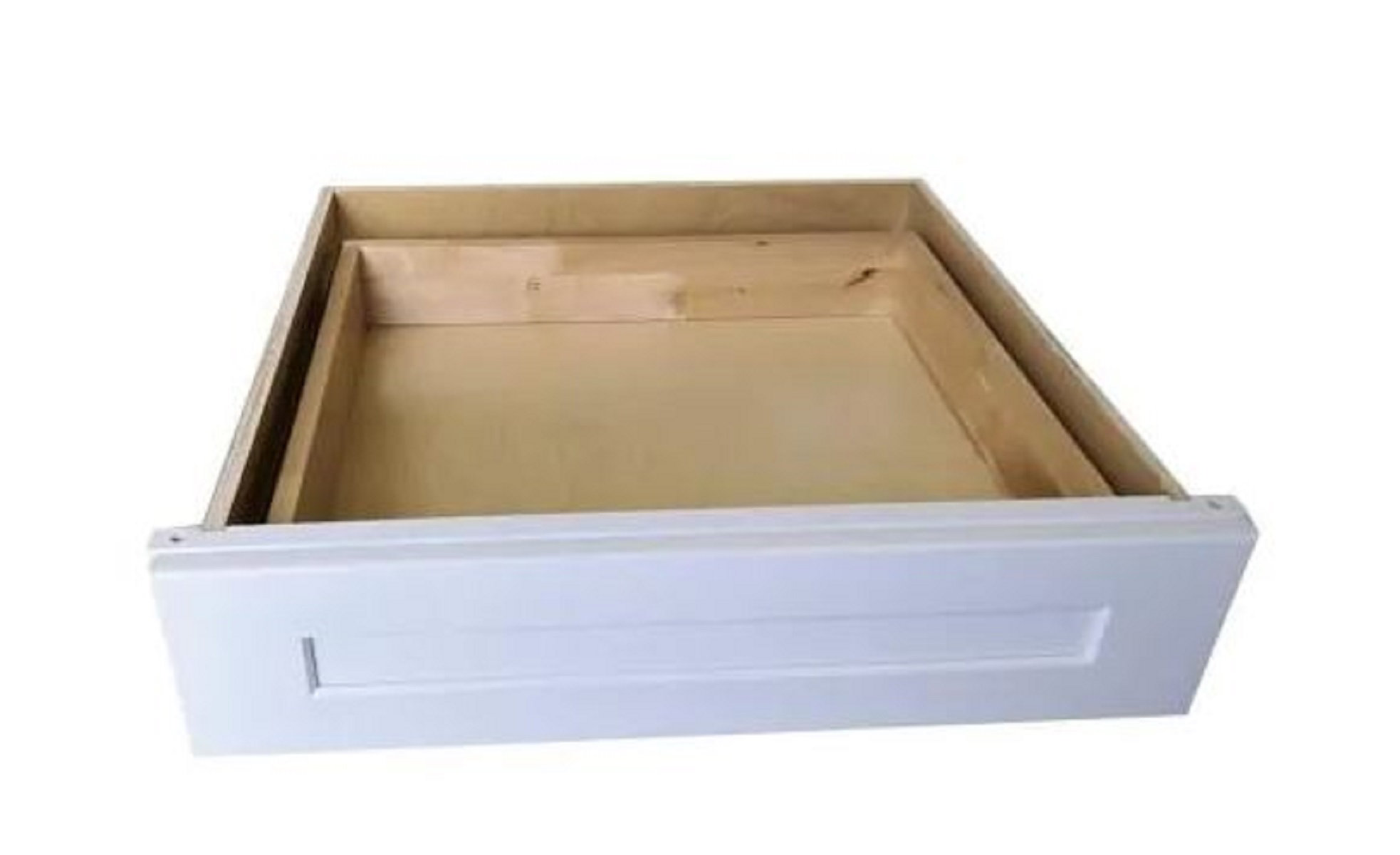 L&C Cabinetry 24 Inch Bathroom Knee Drawer Cabinet - Shaker Style ...