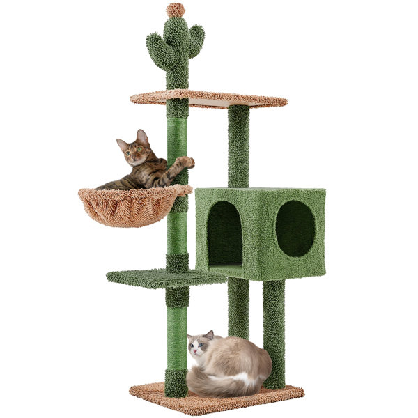 Archie & Oscar 133cm H Ashland Cat Tree | Wayfair.co.uk