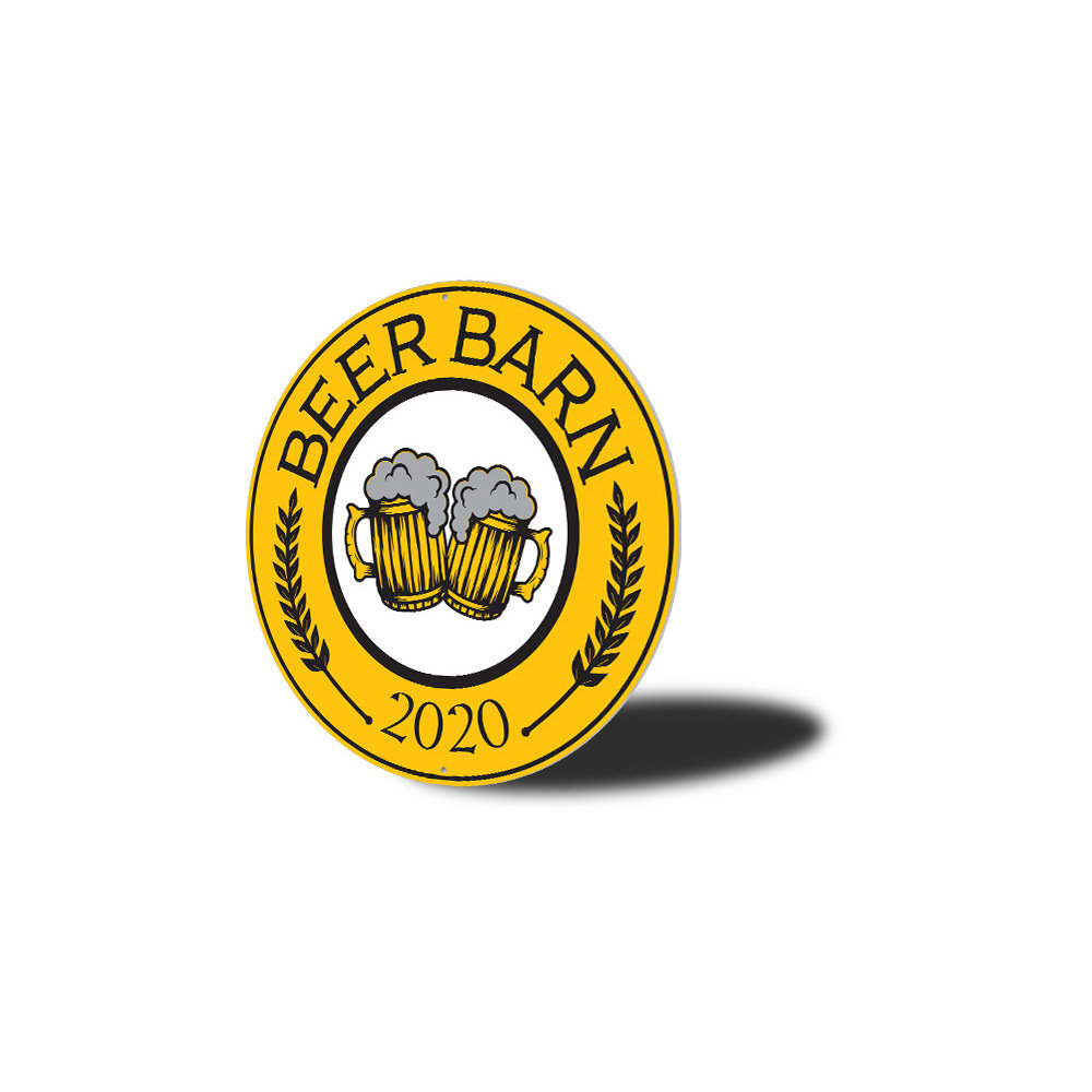 Lizton Sign Shop, Inc Beer Barn Aluminum Sign | Wayfair