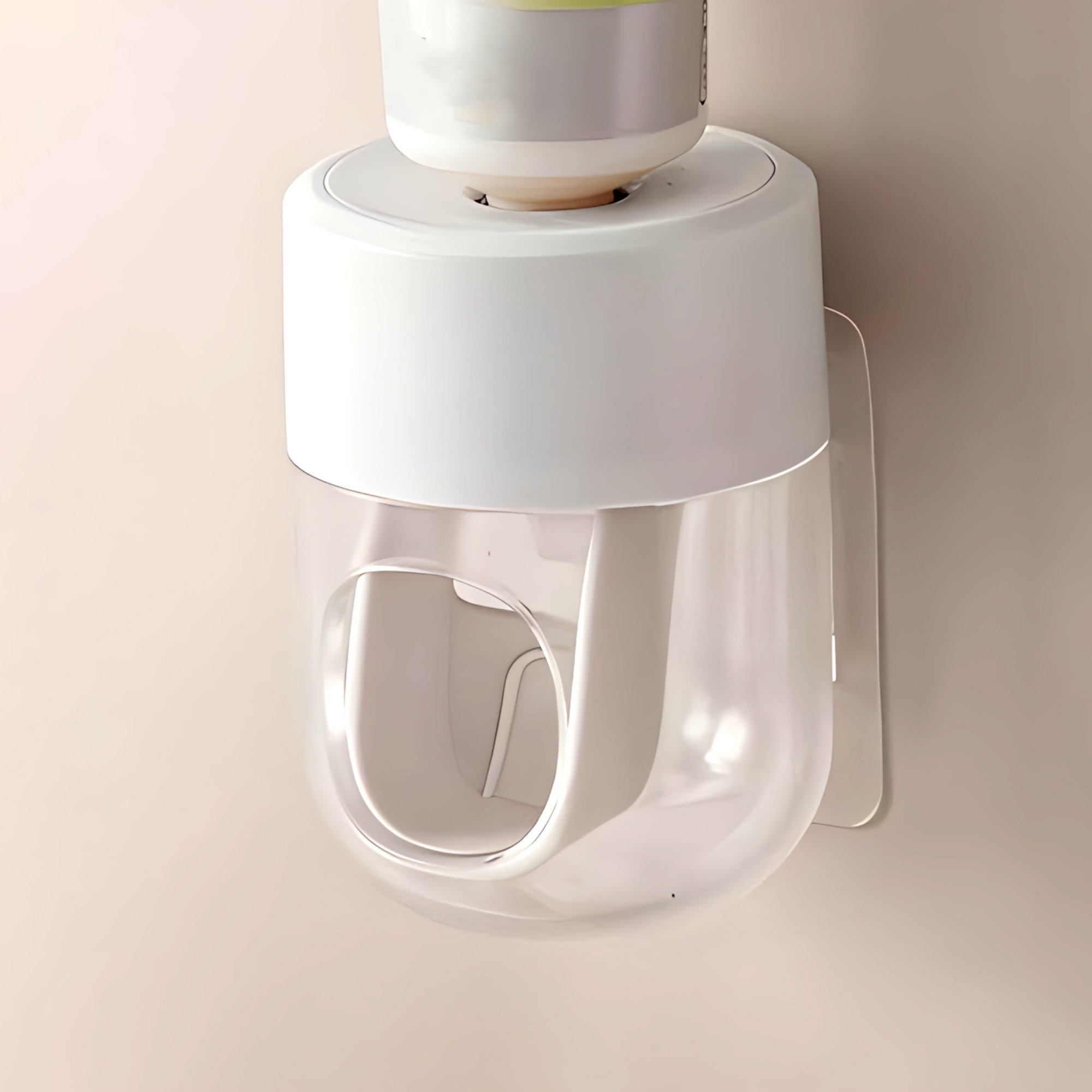 Rebrilliant Non Perforated Wall Mounted Storage Rack, Vacuum Toothpaste ...