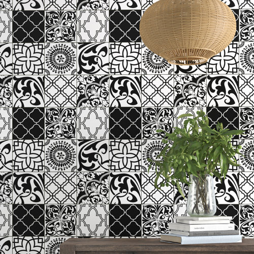 Bungalow Rose Corley Peel & Stick Damask Roll & Reviews | Wayfair