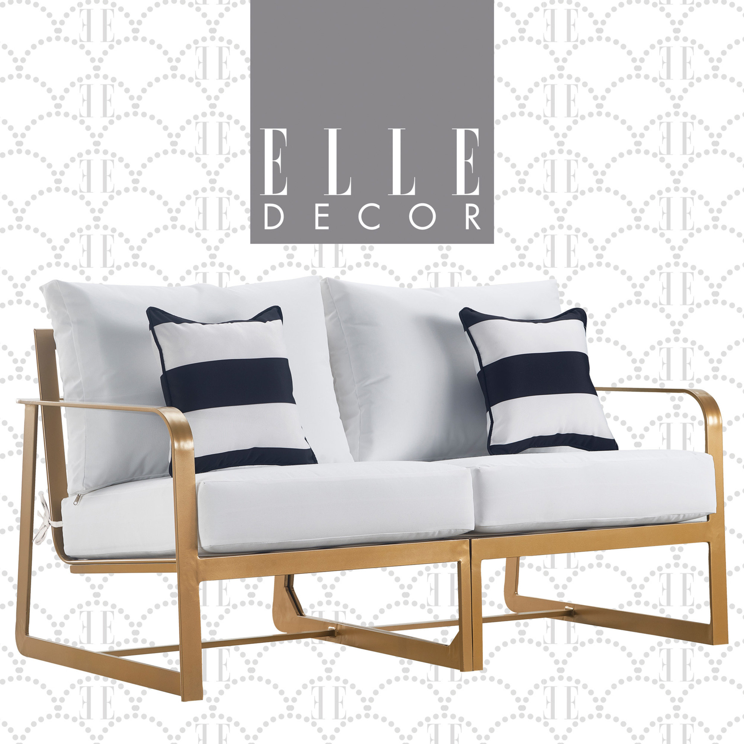 Elle Decor Mirabelle Outdoor Sofa & Reviews | Wayfair
