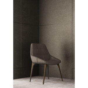 Modloft Black Rutgers Leather Side Chair | Wayfair