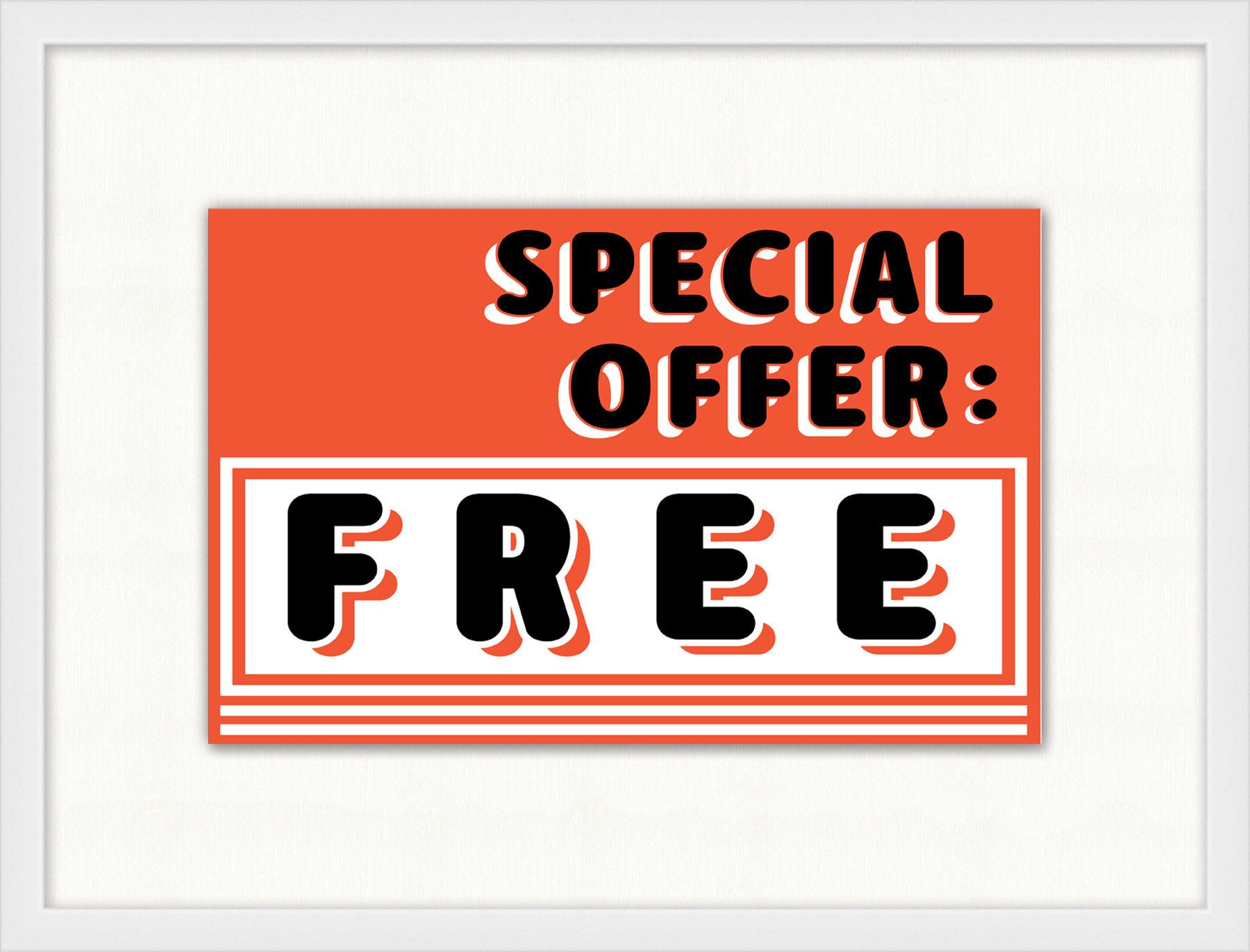 Wendover Art Group Special Offer by Mat Sanders - Picture Frame Textual ...