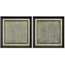 wall26 Geometric Line Pattern Wall Decor - Minimalist Neutral Abstract ...