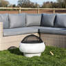 Ebern Designs Wharden 20.87" Concrete Round Wood Burning Outdoor Fire ...