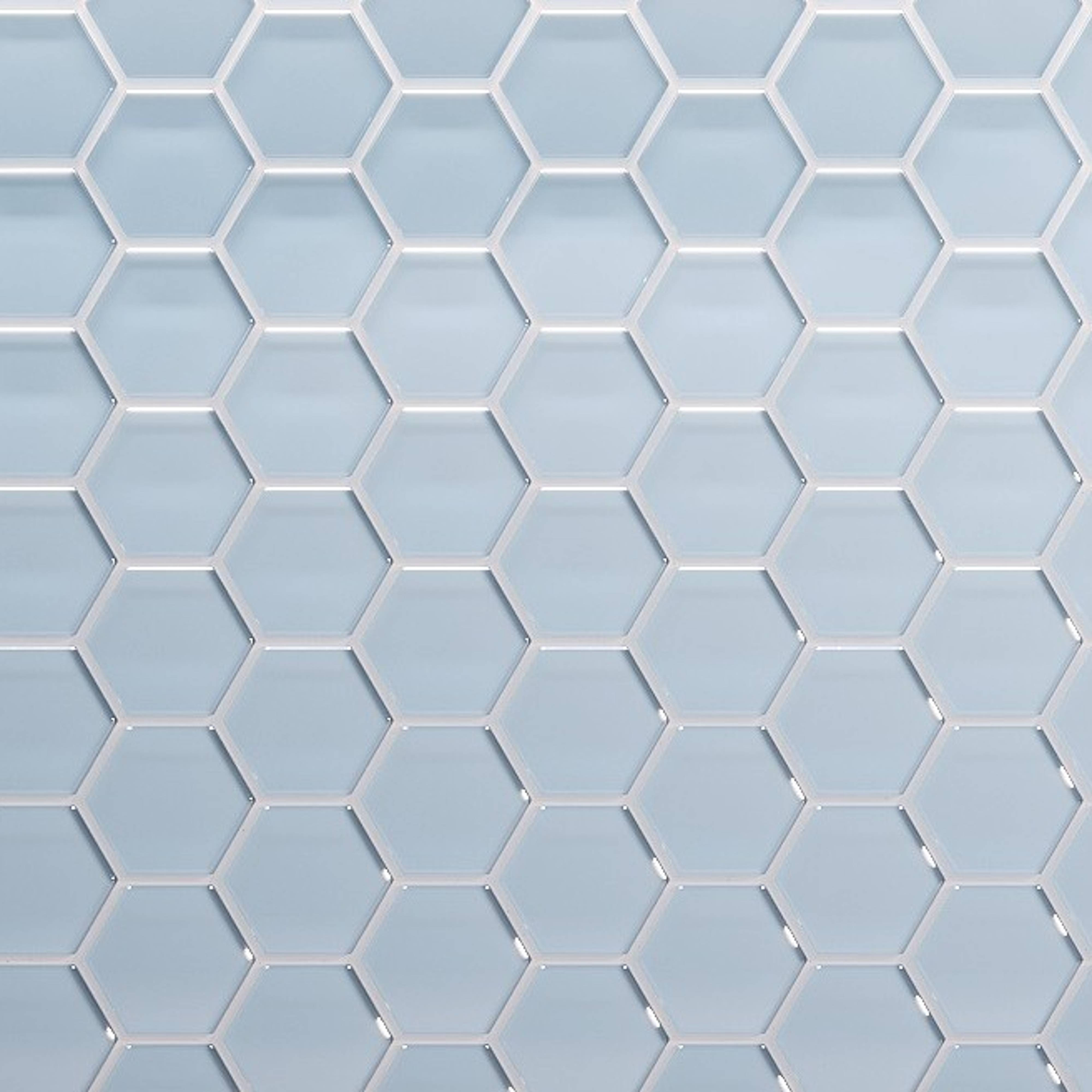Cruz Bay Studio 3" Beehive 10.25in.x11.75in. Glass Mosaic Tile | Wayfair