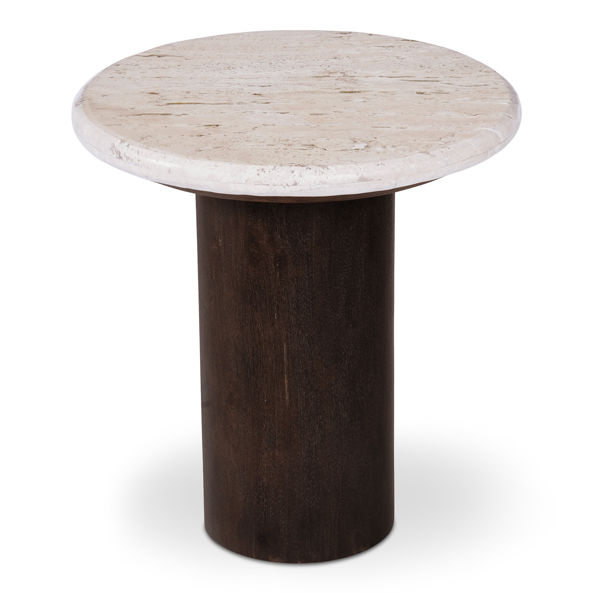 Birch Lane™ Feuily Stone Top End Table | Wayfair