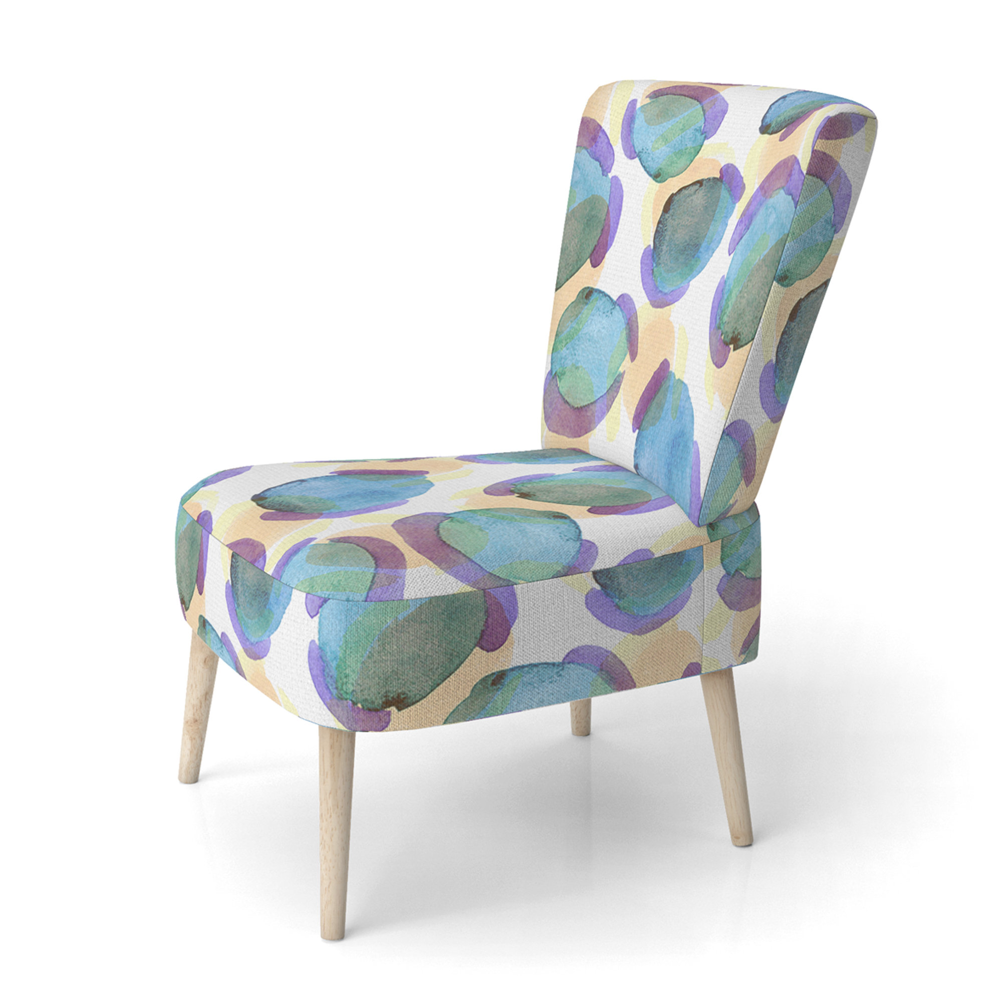 Dakota Fields Leopard - Upholstered Cabin & Lodge Accent Side Chair ...