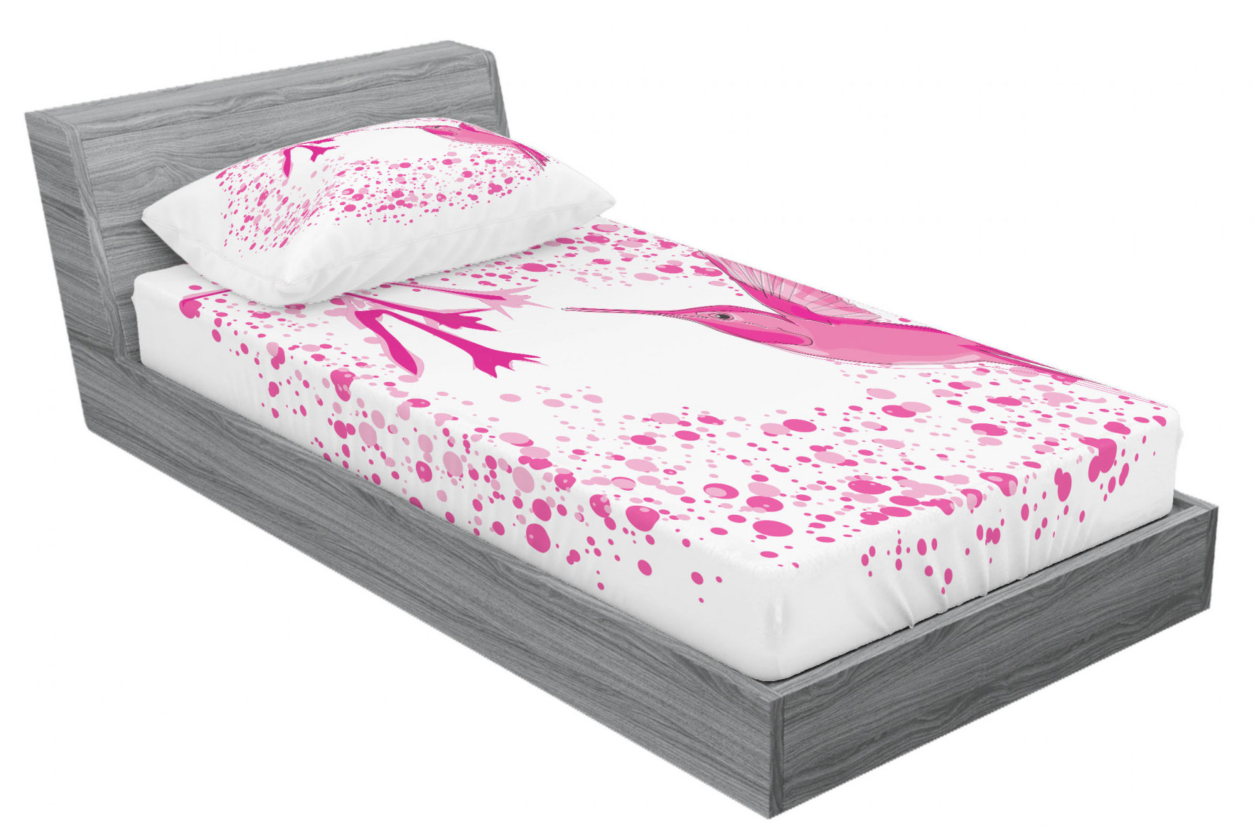 Ambesonne Hummingbird Sheet Set | Wayfair