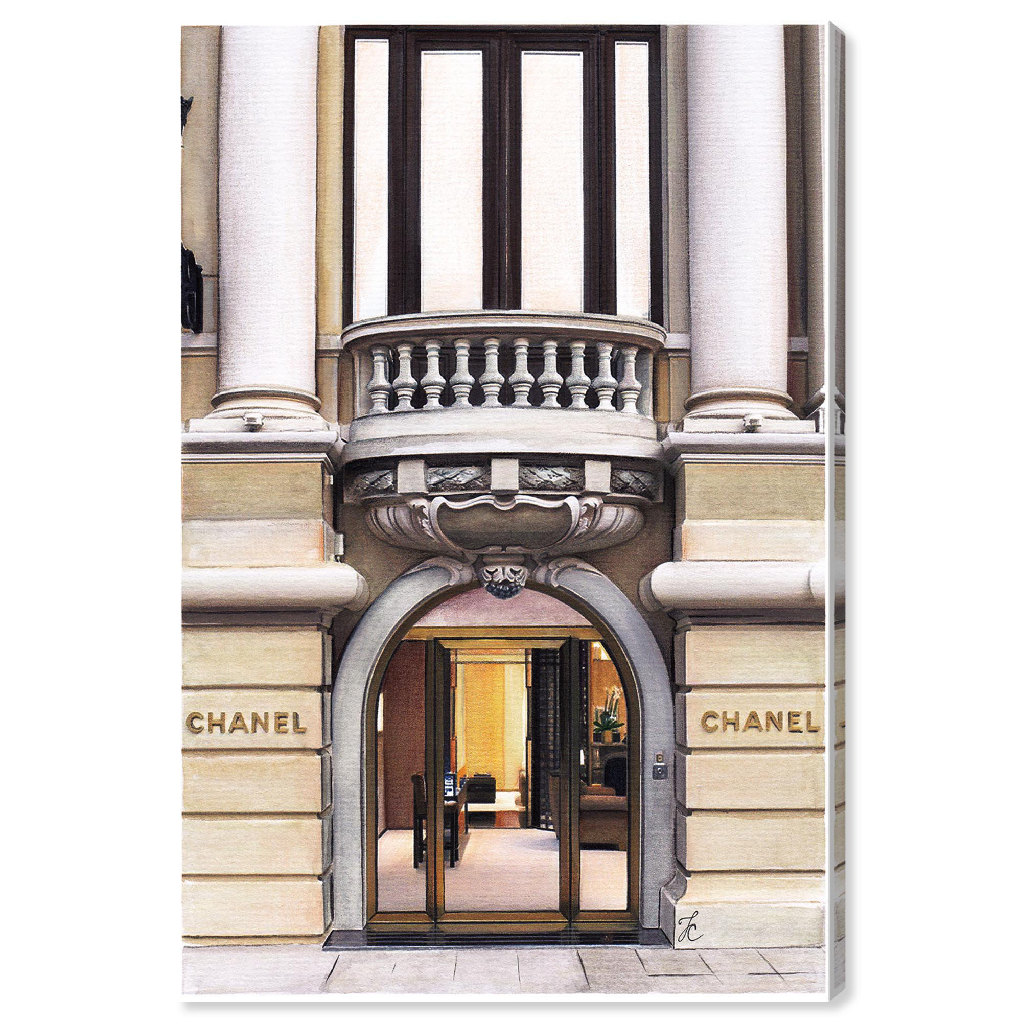 Latitude Run® Doll Memories - Expensive Store in Paris Canvas Fashion ...