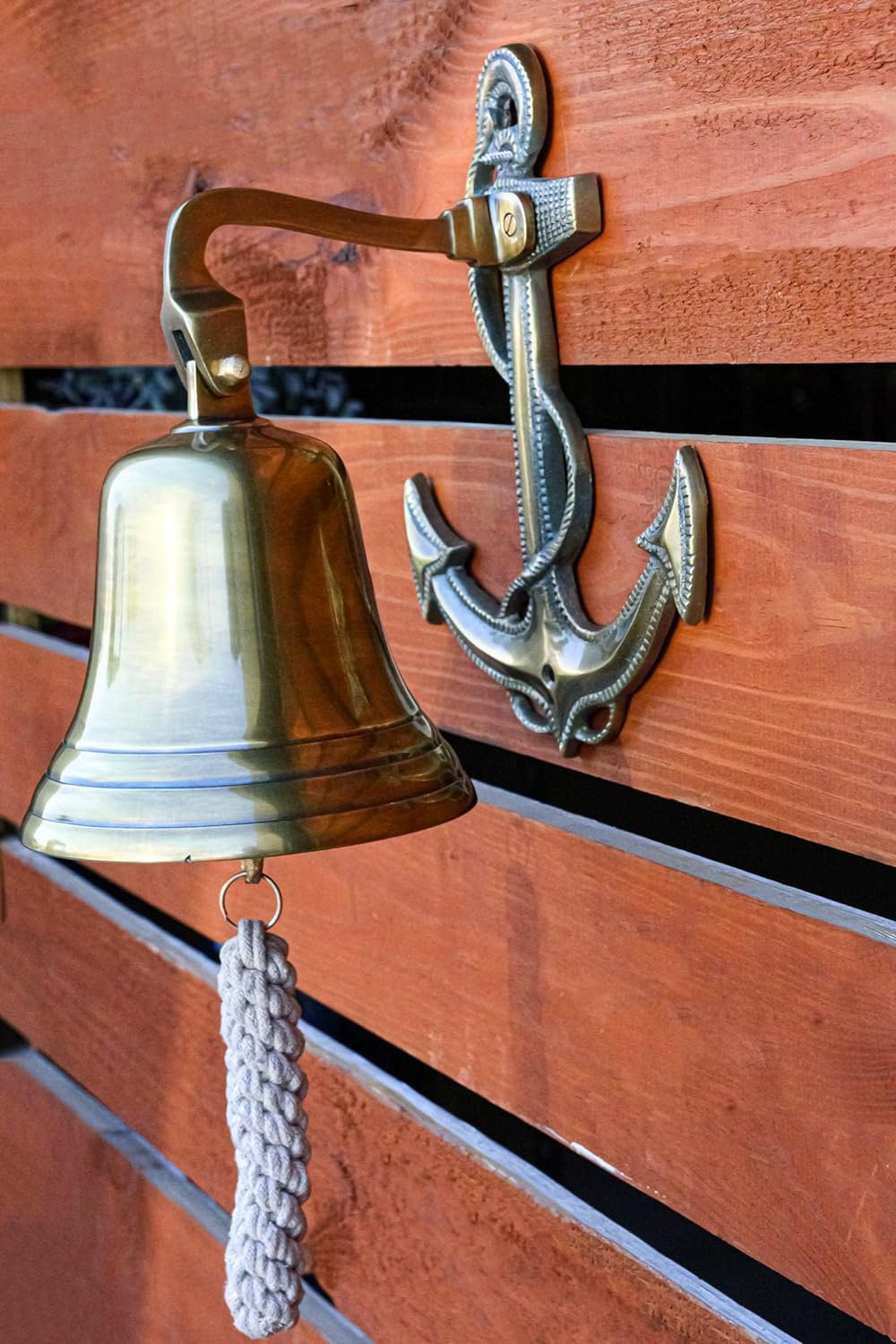 House of Hampton® Hach Gold Hanging Bell | Wayfair
