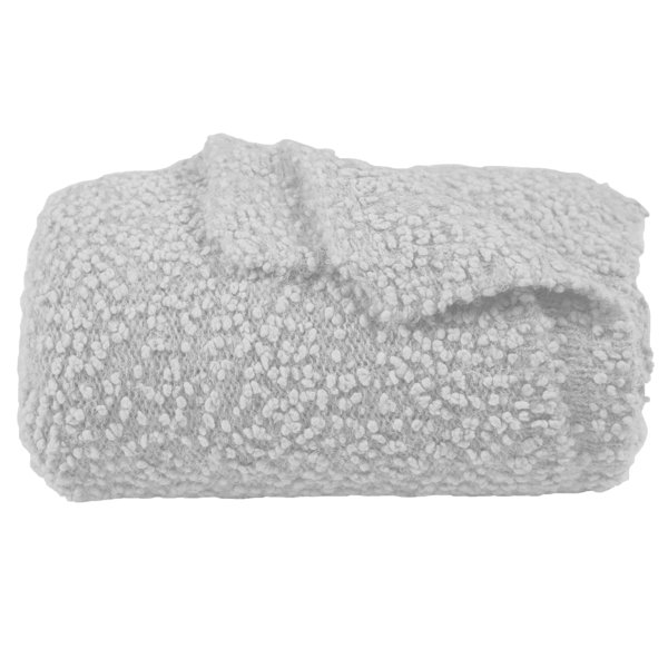 Joss & Main Pebble Creek Nubby Knit Classic Chic Casual Soft Cozy Throw ...
