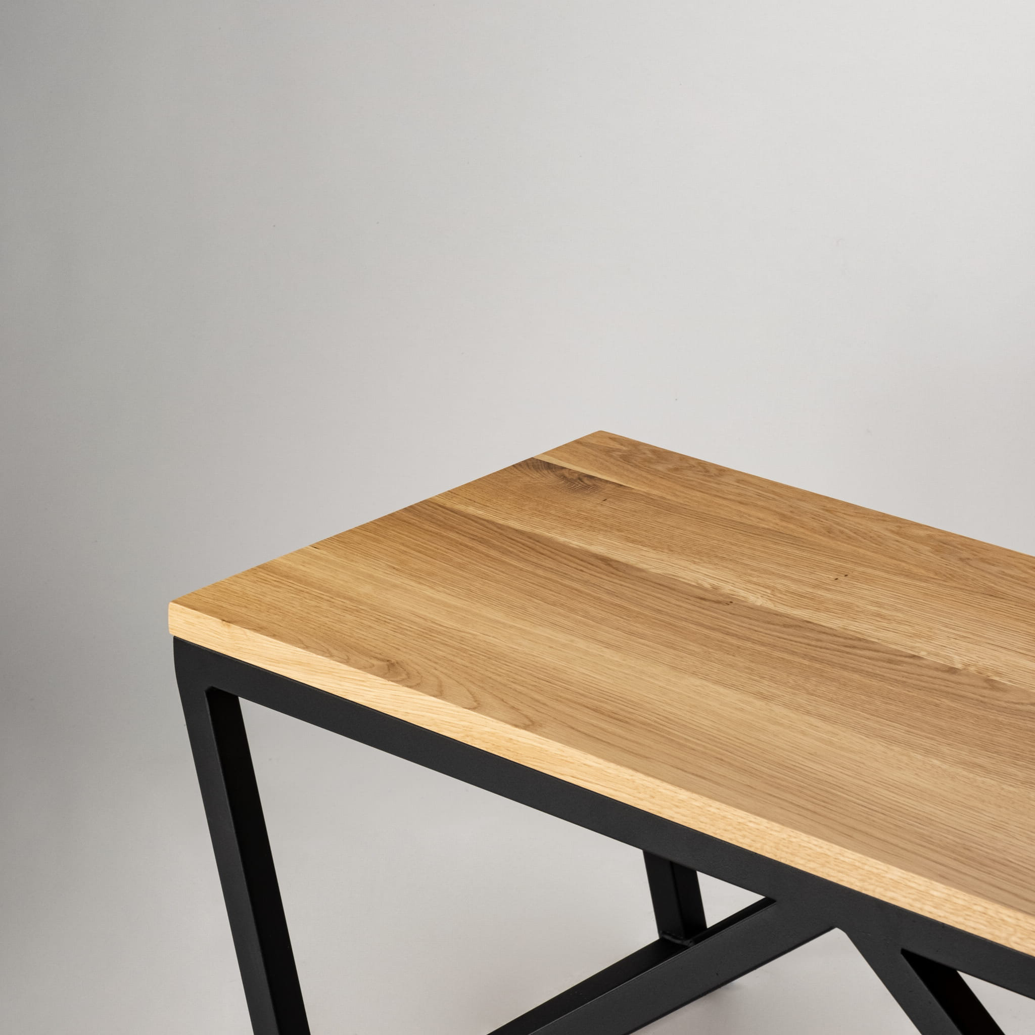 Williston Forge Bench Industrial Oak WOOD | Wayfair.ie