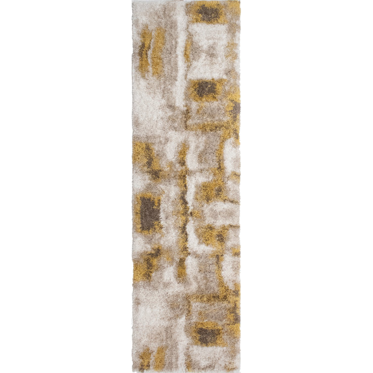 17 Stories Alban Performance Abstract Indoor Rug & Reviews | Wayfair