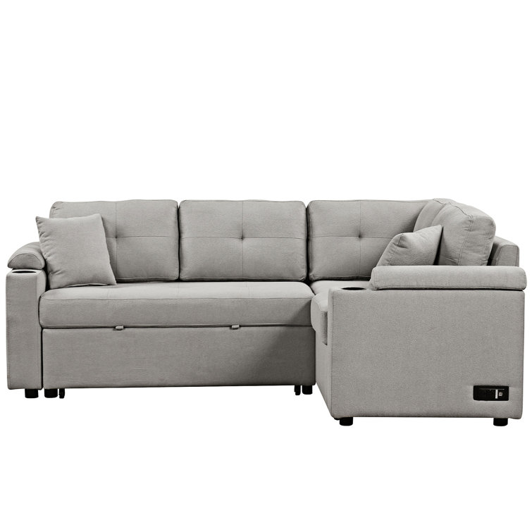 Latitude Run® Macdoel 2 - Piece Upholstered Sectional | Wayfair