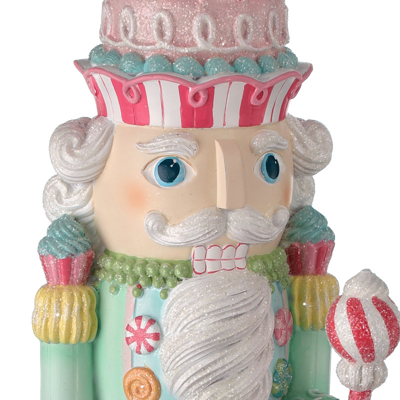 The Twillery Co. 22" Pastel Peppermint Nutcracker & Reviews | Wayfair