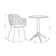 George Oliver Daykin Round 2 - Person 23.5cm Long Bistro Set | Wayfair ...