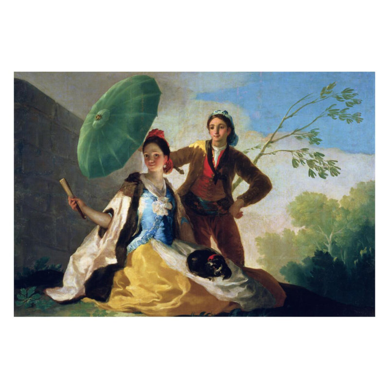 1000Museums The Parasol by Francisco de Goya - Giclee Print | Wayfair