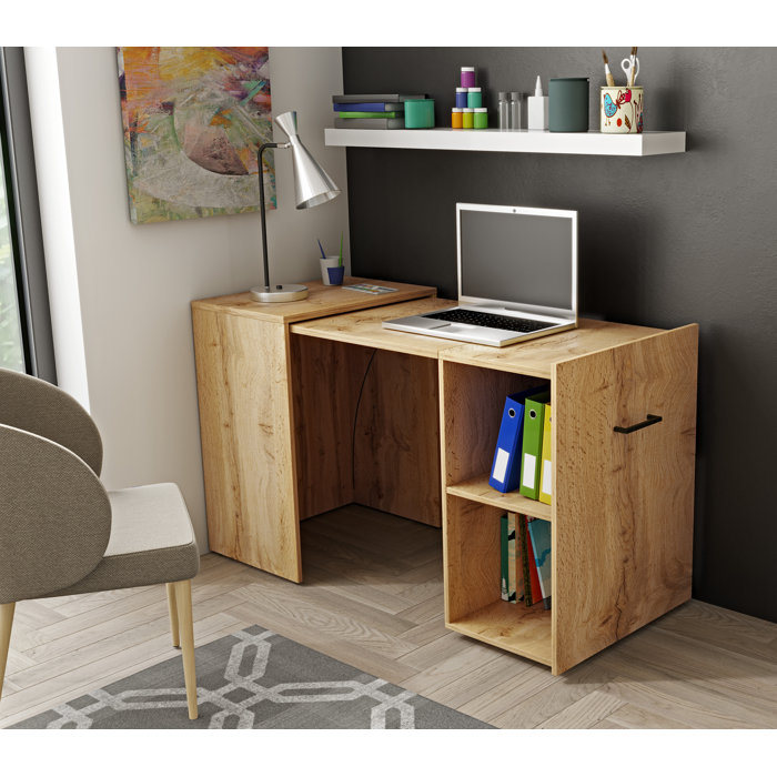 17 Stories Jenae 60Cm W Rectangular Writing Desk | Wayfair.co.uk