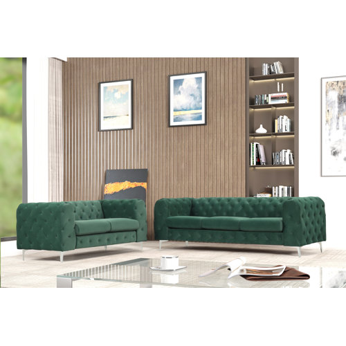 Green Living Room Sets You'll Love | Wayfair