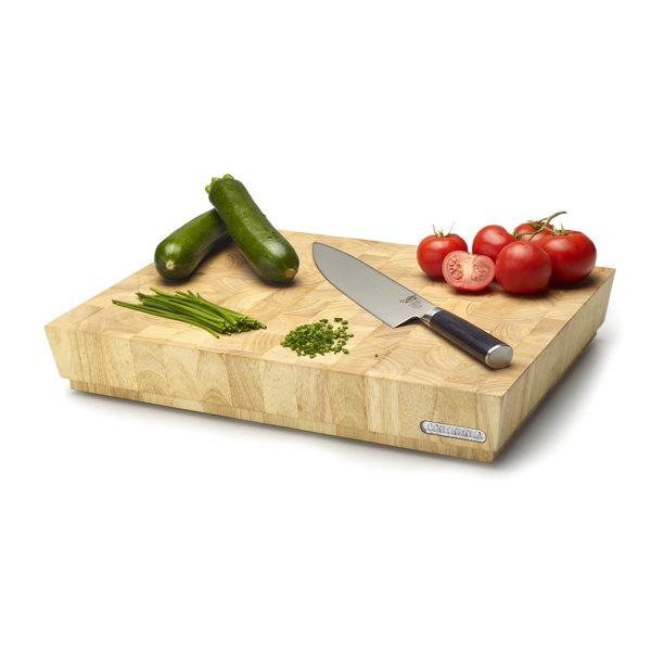 Continenta Rubber Tree Wood Chopping Board | Wayfair.co.uk
