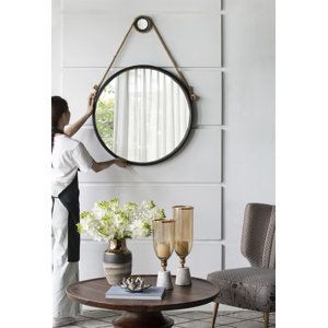 Breakwater Bay Ameline Rustic Beveled Accent Mirror & Reviews | Wayfair