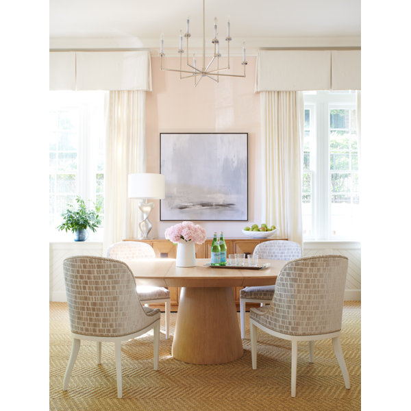 Mr and Mrs Howard Discus Extendable Pedestal Dining Table | Perigold