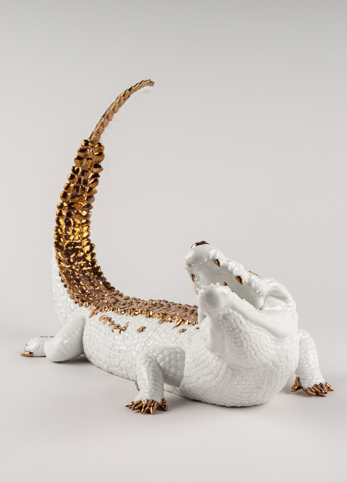 Lladro Crocodile | Perigold