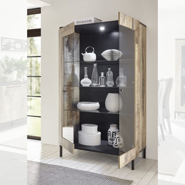 Union Rustic Vignette Standard Display Cabinet | Wayfair.co.uk