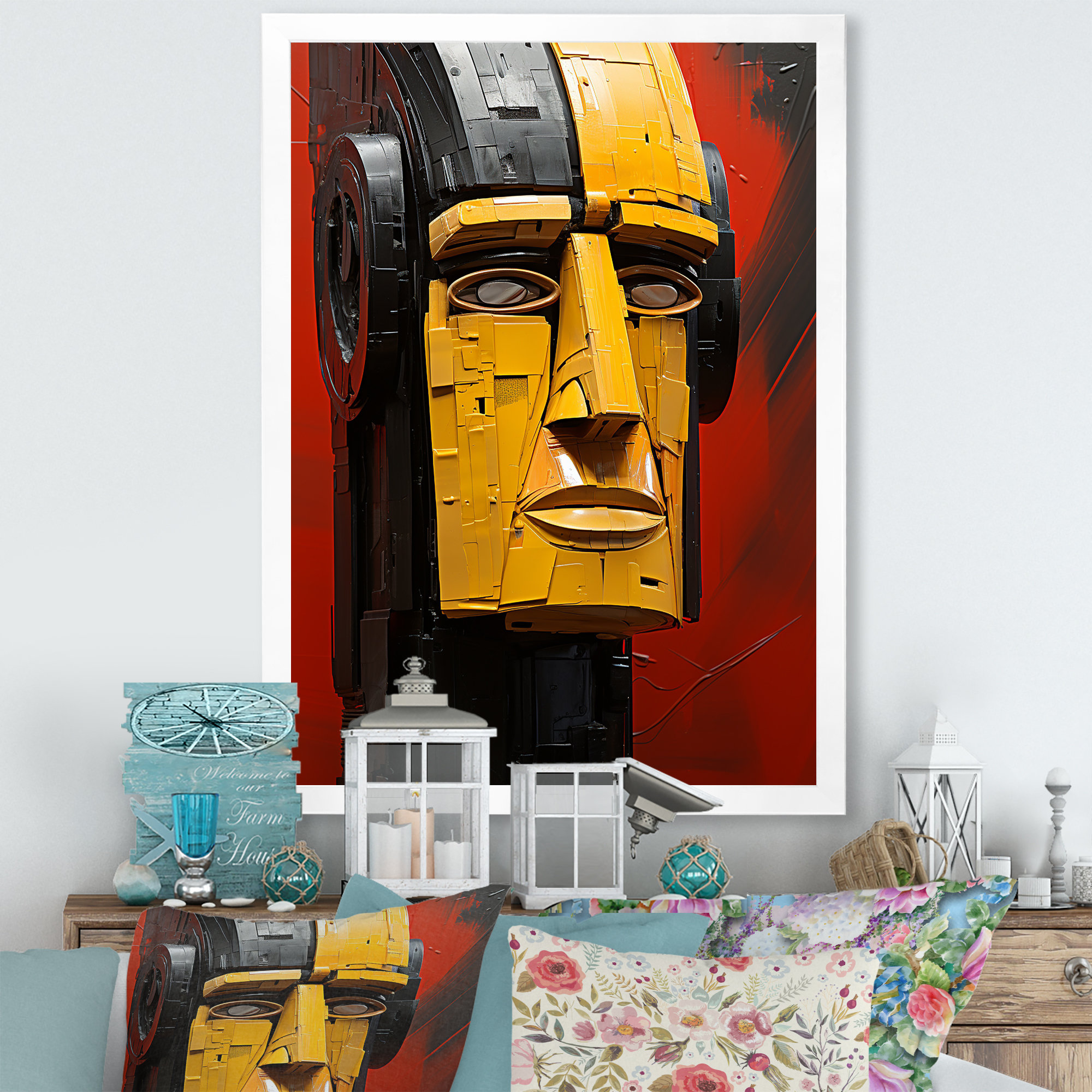 Wrought Studio™ Zulu Warrior African Mask 4 - African Mask Wall Art ...