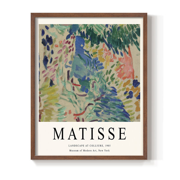Vault W Artwork Matisse CDXCIII Framed Print - Solid Wood | Wayfair