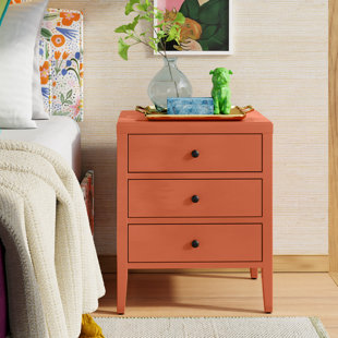 Orange Nightstands You'll Love | Wayfair