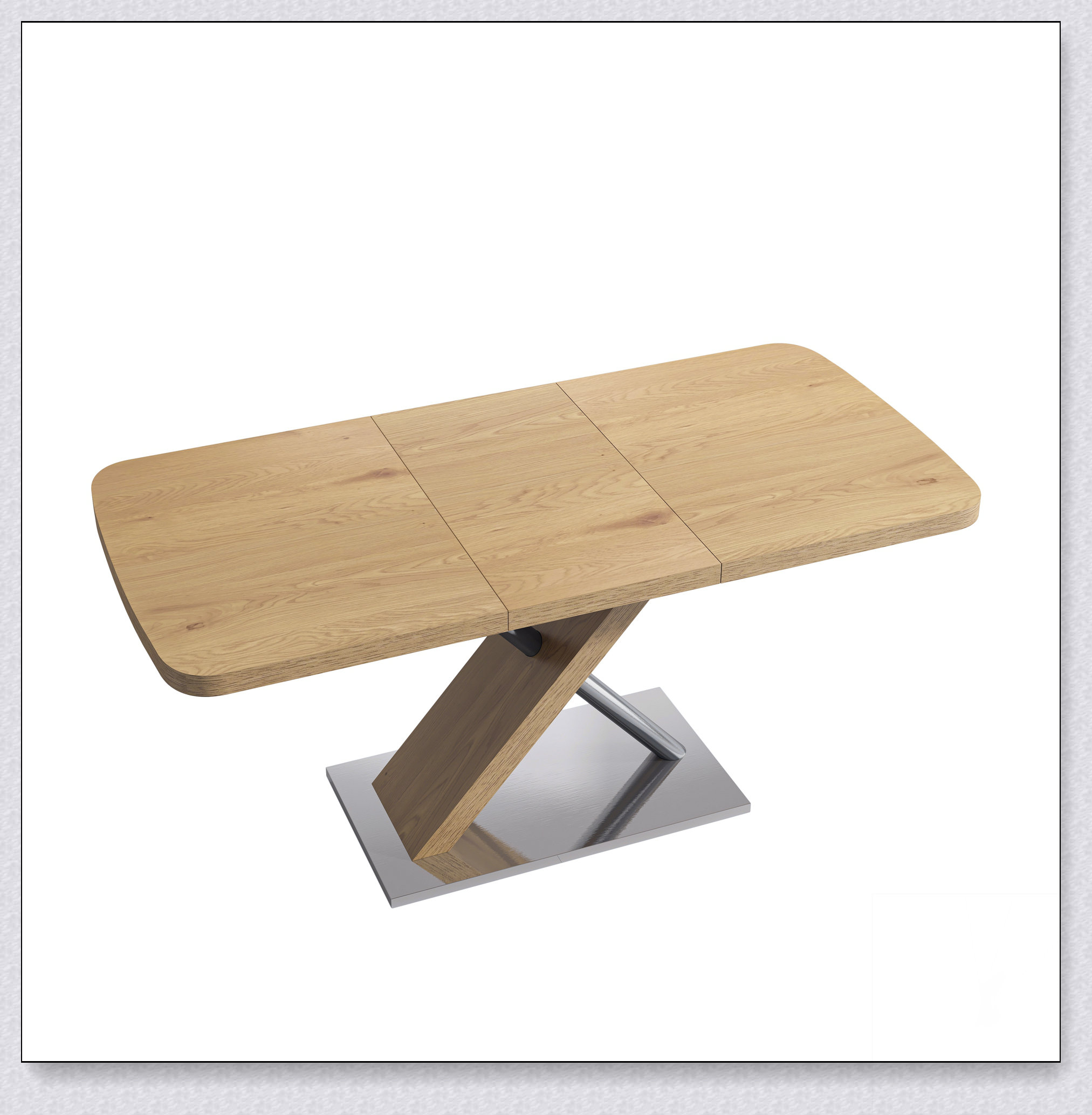 Alcott Hill® 47.25 "-63" Dining Table, Original Wood, Seating 4-6 ...