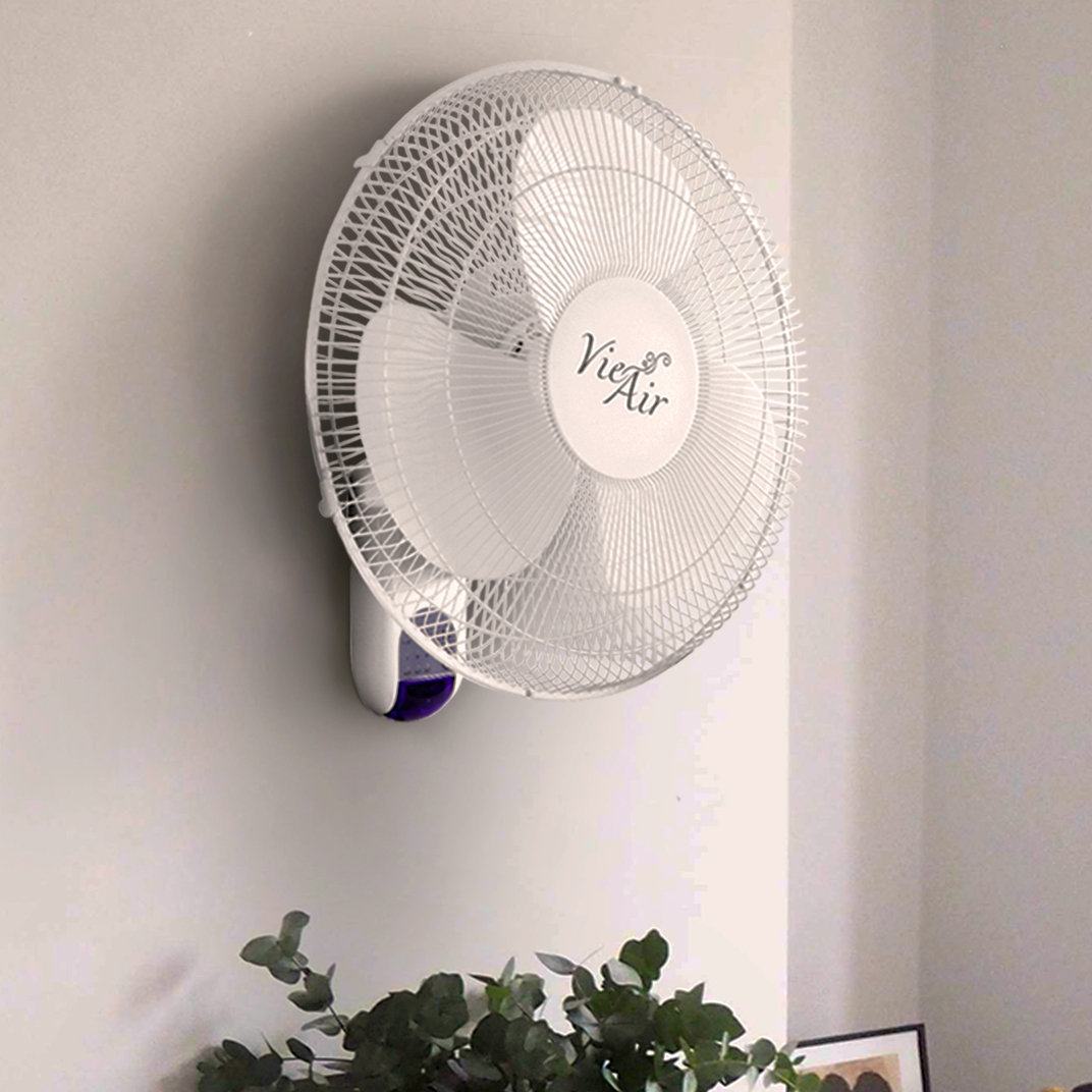 Vie Air Vie Oscillating Wall Mounted Fan & Reviews | Wayfair