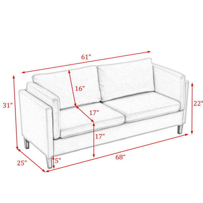 compact sofa 3 seater