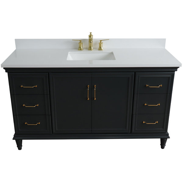Breakwater Bay Sweetwater 61" Single Bathroom Vanity Set | Wayfair