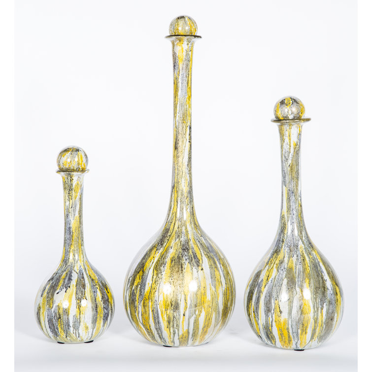 Prima Design Source Handmade Glass Decorative Bottle | Wayfair