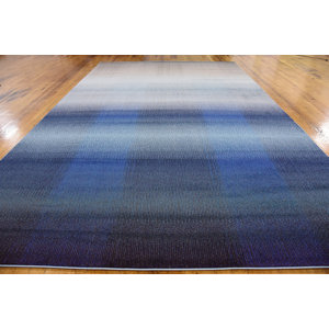 Highland Dunes Burtrum Blue Area Rug & Reviews | Wayfair
